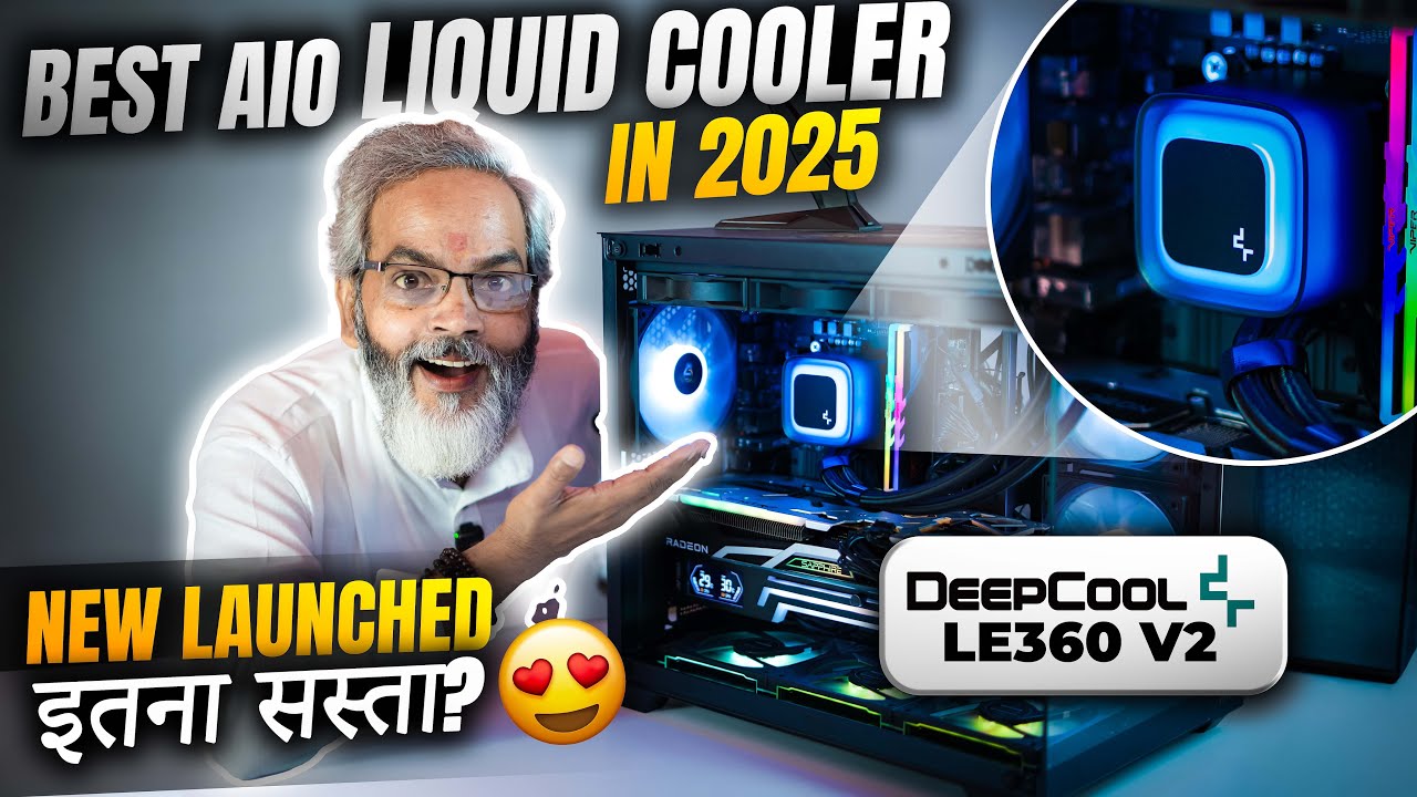 Best AIO Liquid Cooler in 2025 🔥 DeepCool LE360 V2 - YouTube