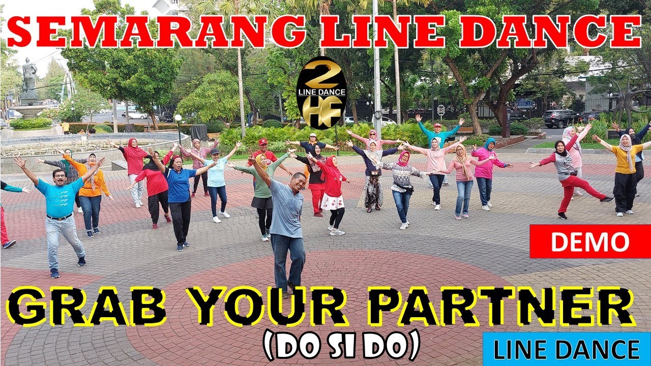 #DEMO | #GRAB #YOUR #PARTNER (DO SI DO) LINE DANCE | #linedance | # ...