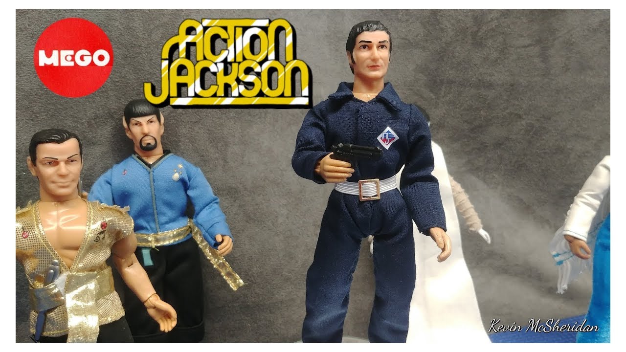 2018 Mego Action Jackson 8 inch Figure Review! - YouTube