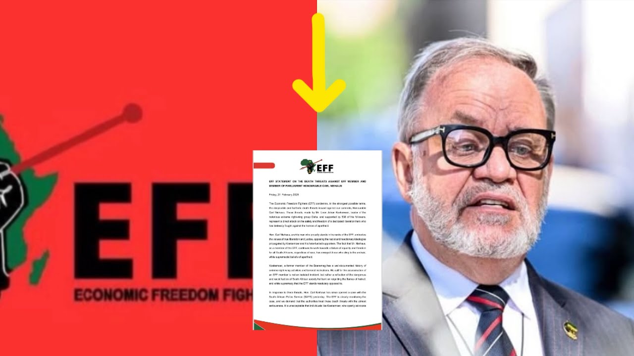 BREAKING NEWS:EFF responds furiously to death threats against top ...