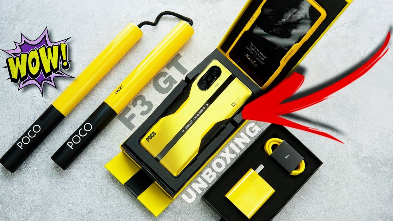 Poco F3 GT Unboxing & First Look | India Launch ☺️ - YouTube