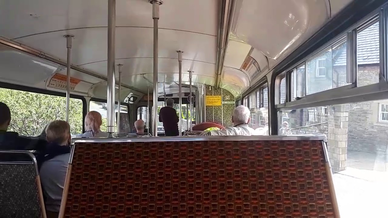 Preserved Newcastle Busways Leyland Atlantean 111 (EJR 111W) - YouTube