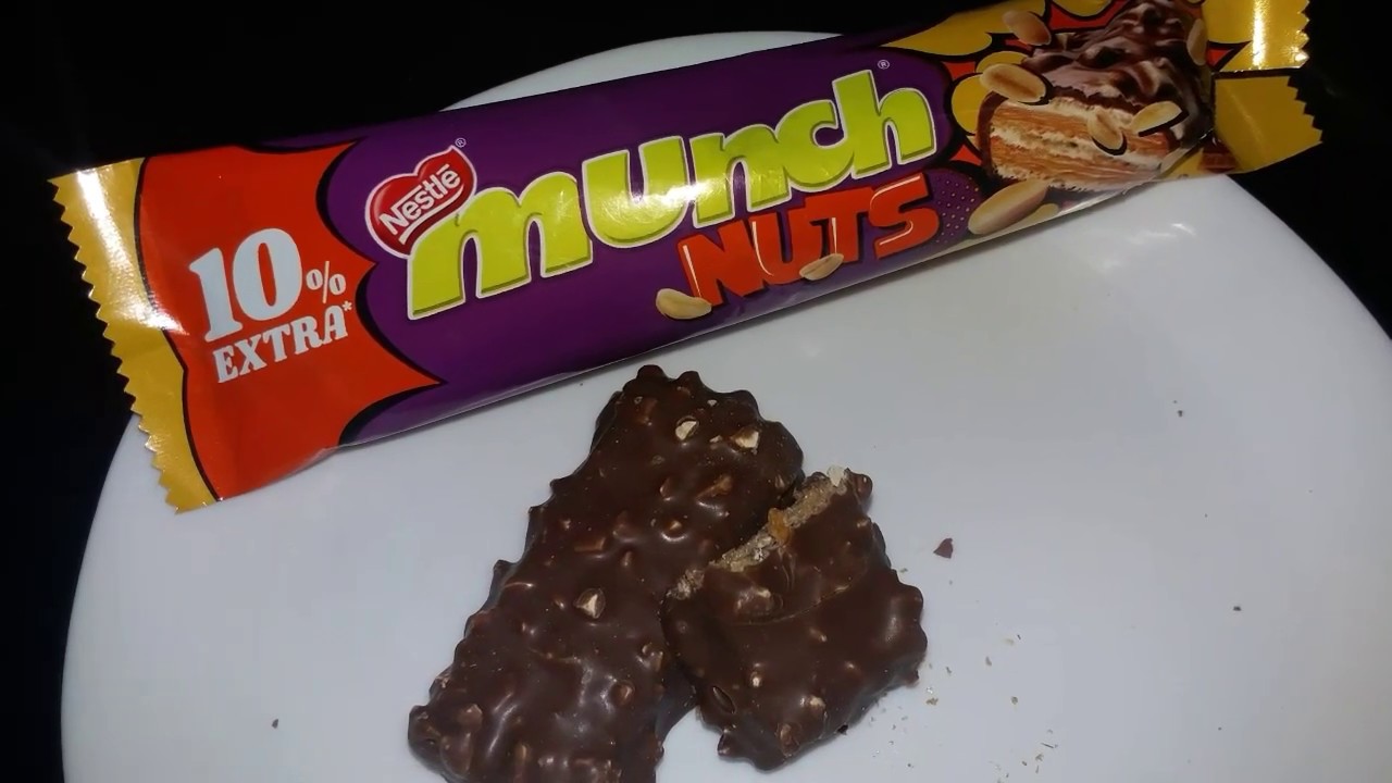 Nestle munch Nuts chocolate Review | Nestle munch nuts review n ...