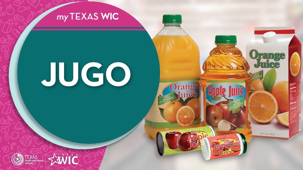 Compra con WIC de Texas: Jugo | TexasWIC.org - YouTube