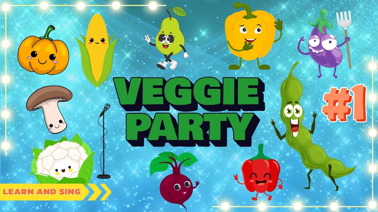 The Vegetable Song | Learn Vegetables | Nursery Rhyme | Song For Kids ...