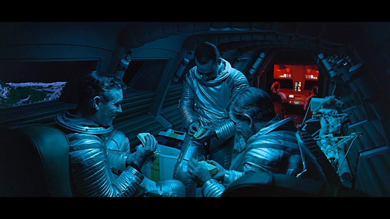 2001 A Space Odyssey (1968) - Space Astronaut Sandwich Meal - YouTube