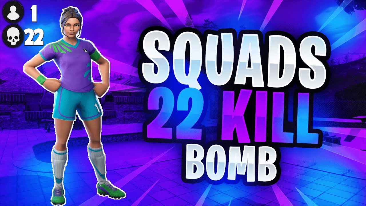 INSANE 22 KILL WIN (SOLO VS SQUADS) - Fortnite Battle Royale - YouTube
