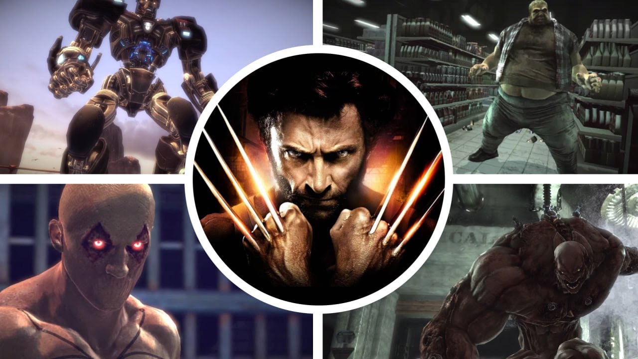 X-Men Origins Wolverine - All Bosses + Ending - YouTube