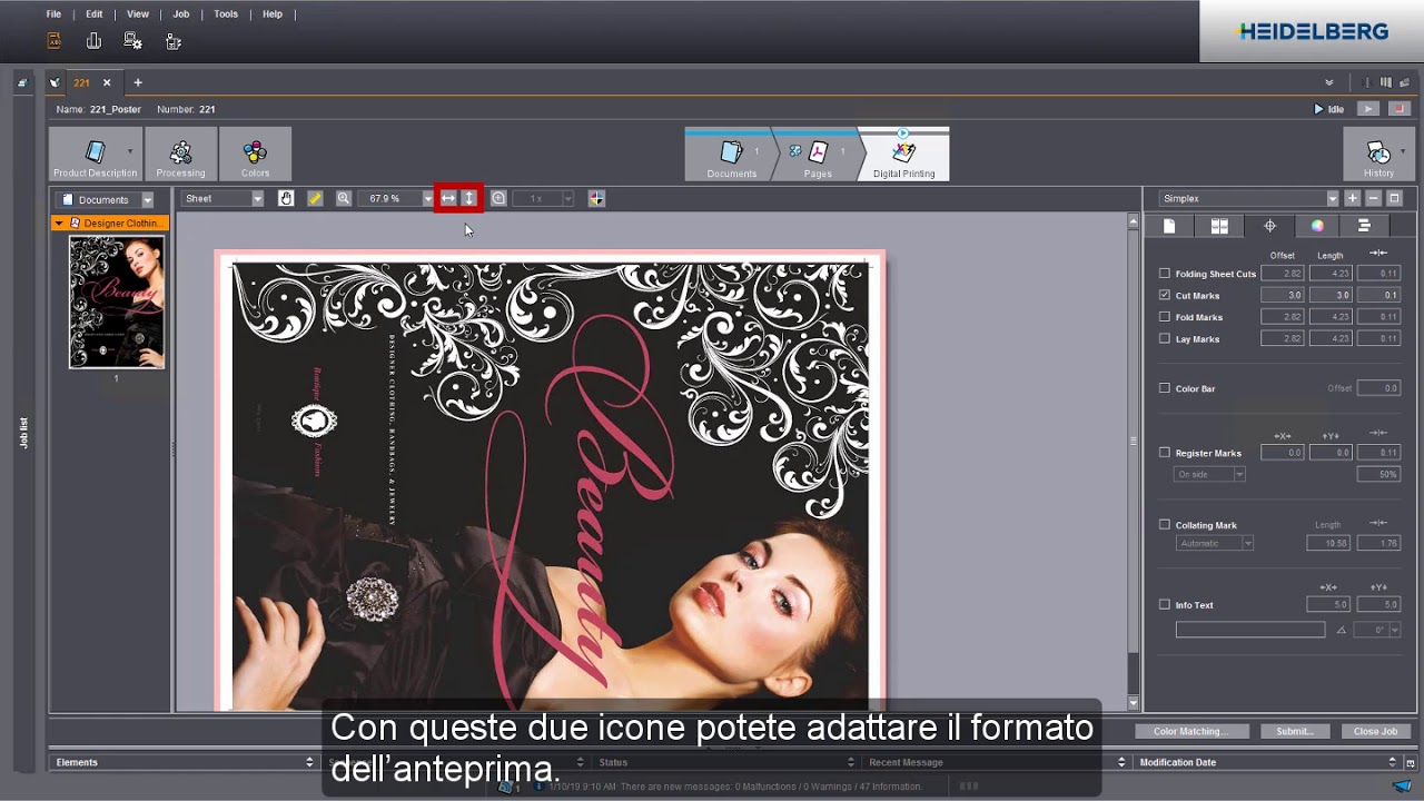 Produzione di poster con Prinect DFE. - YouTube