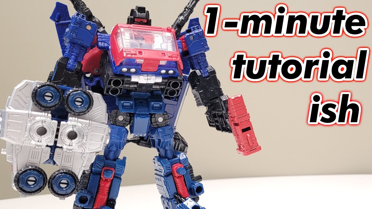 Quick Tutorial: Transformers Powerlinx Cog and Crosshairs Combiner ...
