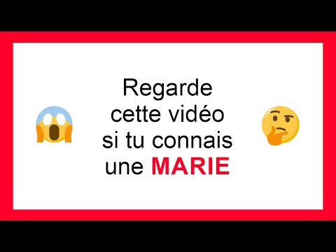 Joyeux anniversaire Marie (tu vas rire, trop drôle ! ! ! 😂😂😂)