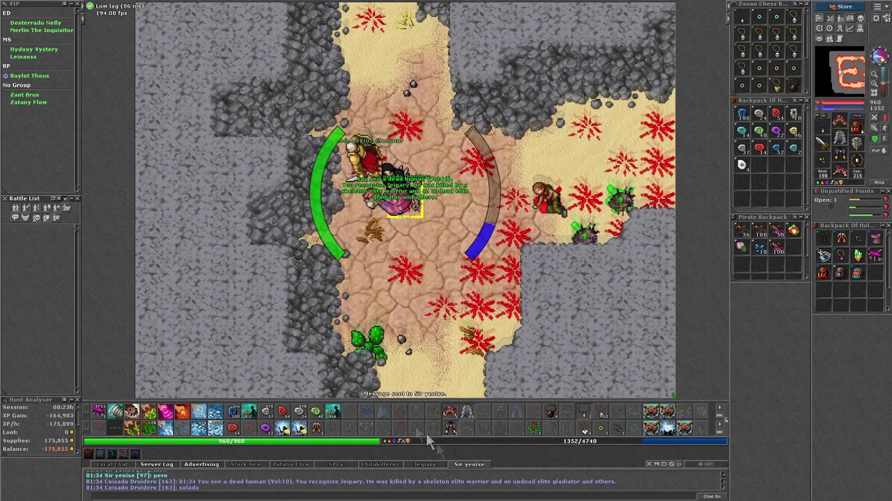 [Tibia] 160 Ed solando 2 Reapper 400+ en Skeleton - YouTube