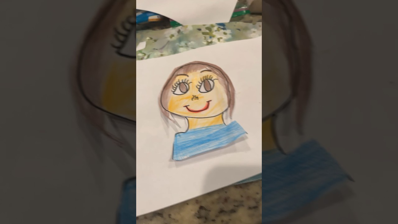 Making make up for paper person part one - YouTube