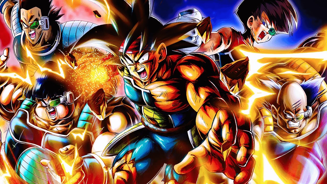 (Dragon Ball Legends) TEAM BARDOCK! EX Shugesh & Borgos' GRAND Entrance ...