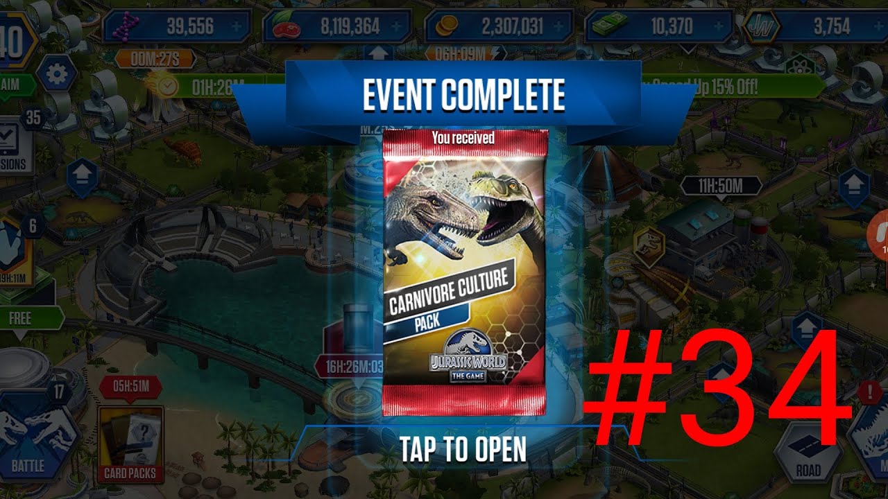 Carnivore Culture and Carnotaurus lvl 40! - Jurassic World : The Game ...