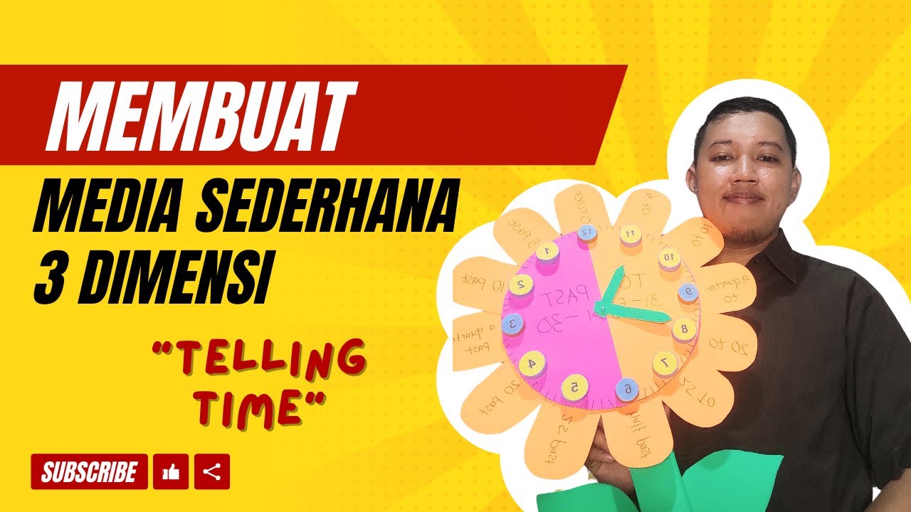 Media Sederhana 3 Dimensi | Telling Time - YouTube