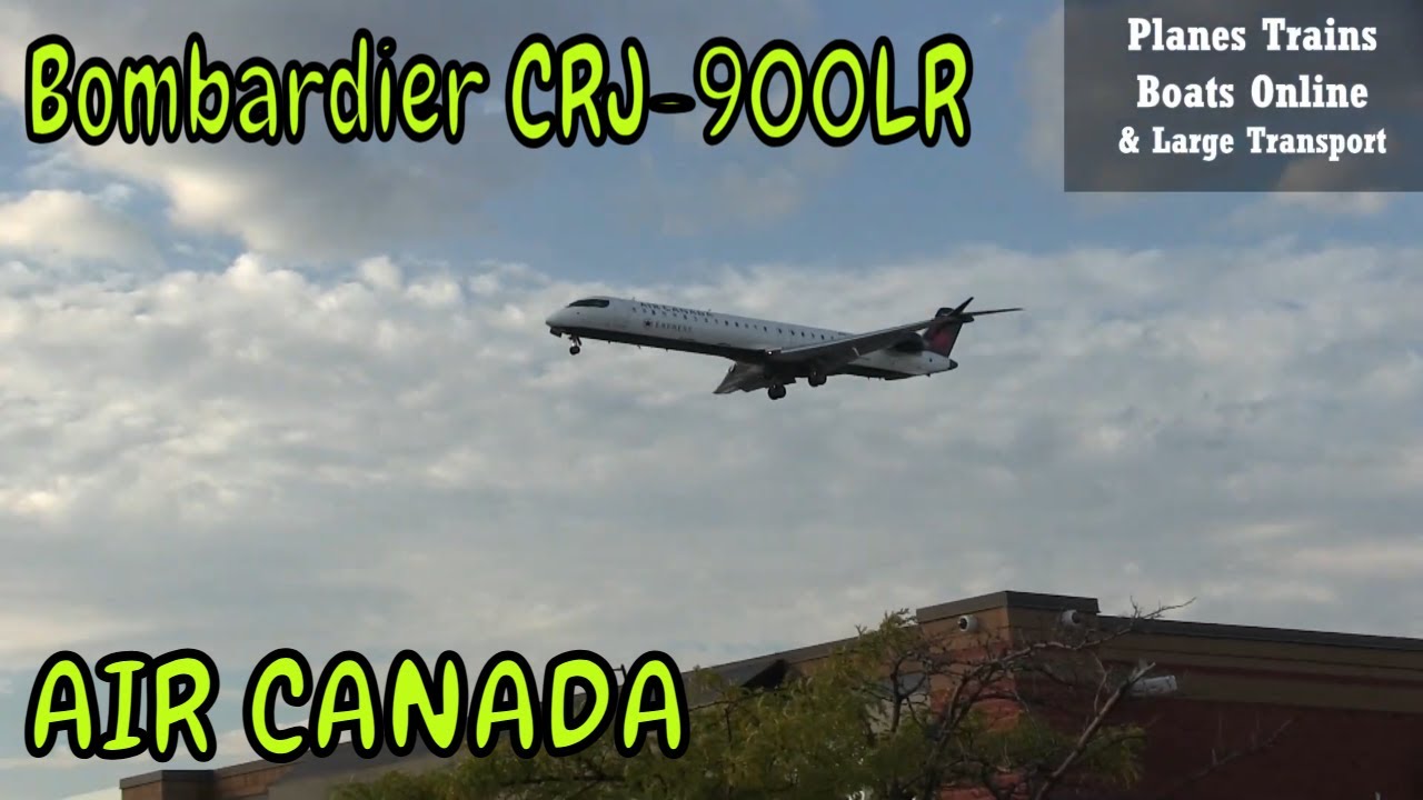 Air Canada Bombardier CRJ-900LR From St Louis Landing At Toronto ...