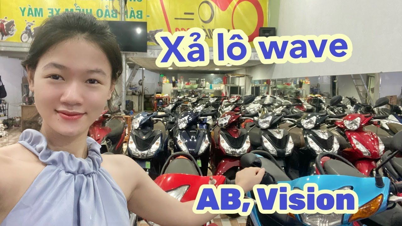 Dọn kho xe máy cũ, vario, vision, wave, vespa chỉ 10tr tại xe máy 360 - YouTube