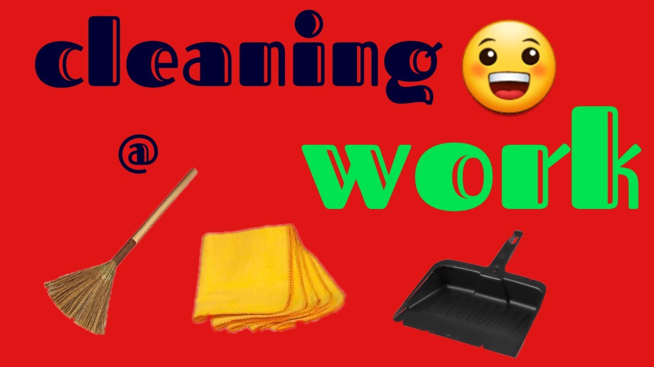 Cleaning time @ work (ofw) - YouTube