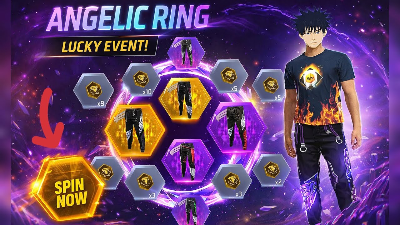 ANGELIC PAINT RETURNS 🪽 FREE FIRE NEW EVENT || FF NEW EVENT TODAY | NEW ...