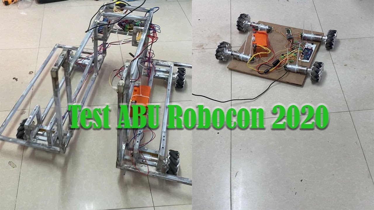 Test ABU Robocon 2020 manual in lab ...