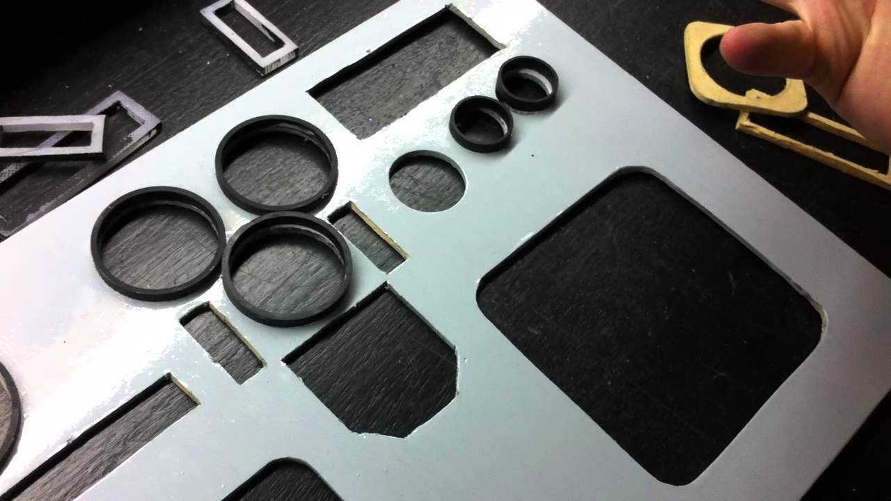 Flight simulator panel - YouTube