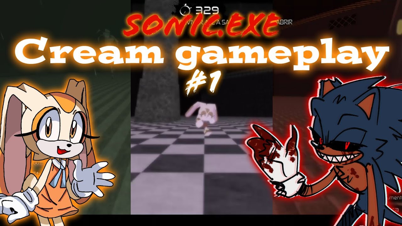 Jogando com a Cream | (Sonic.EXE The Disaster #1) #roblox # ...