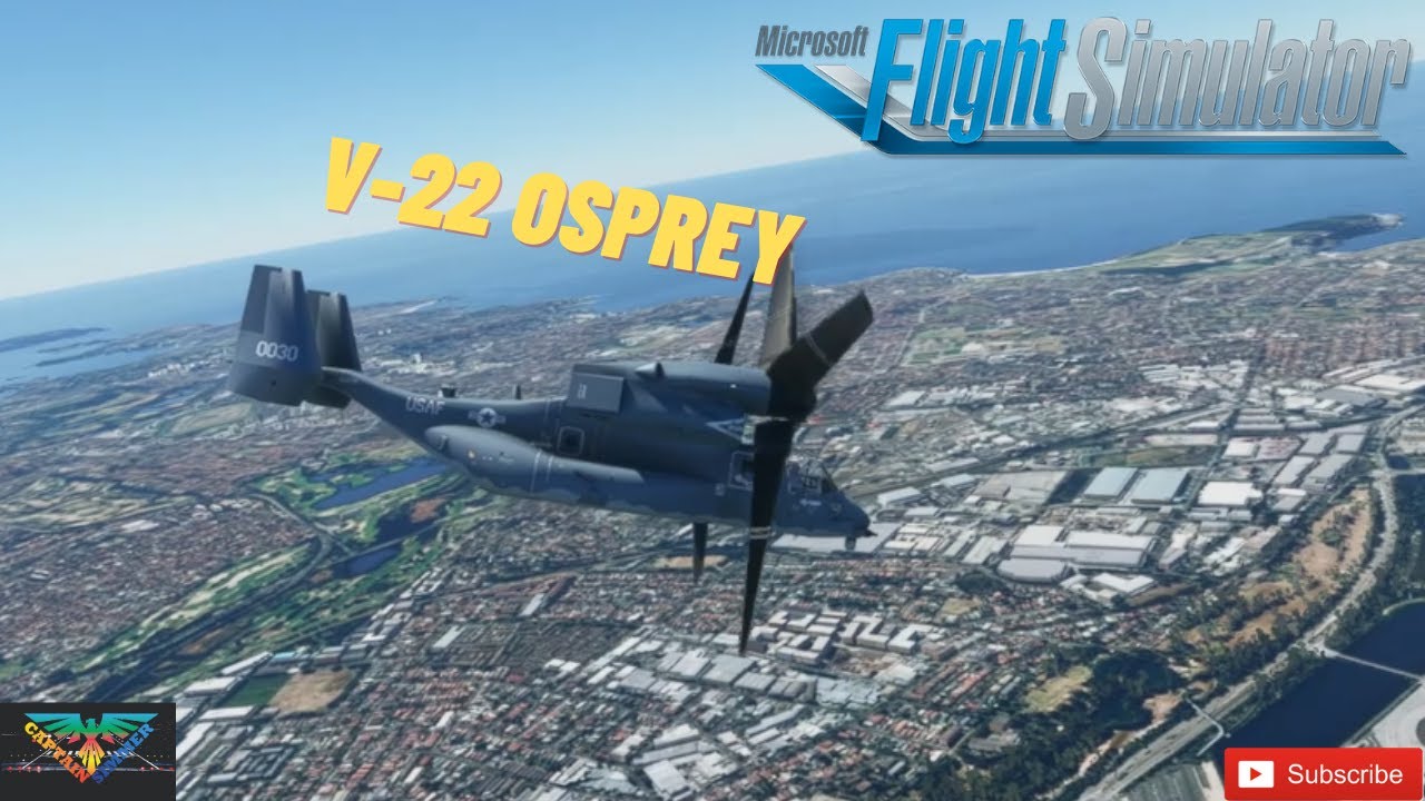 V-22 Osprey Flight | MSFS 2020 - YouTube