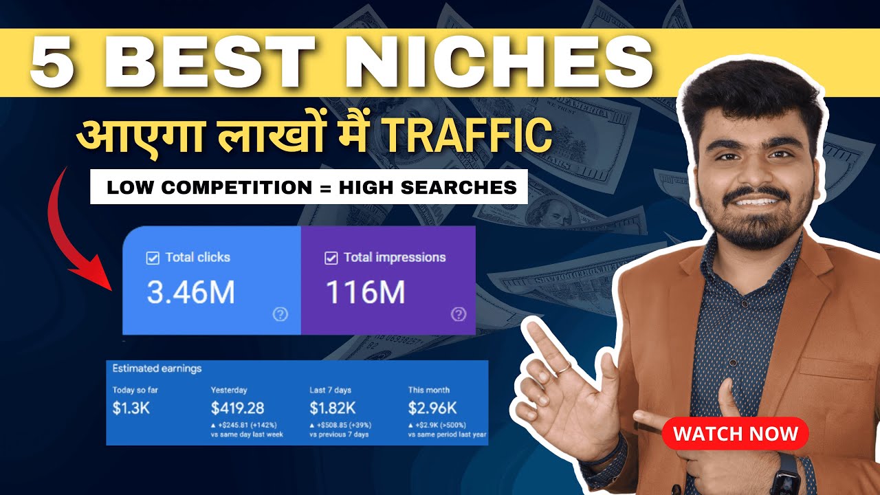 5 Affiliate Niche Blog Topics 2025 | Competition ZERO है | Affiliate Marketing Niche Ideas ...