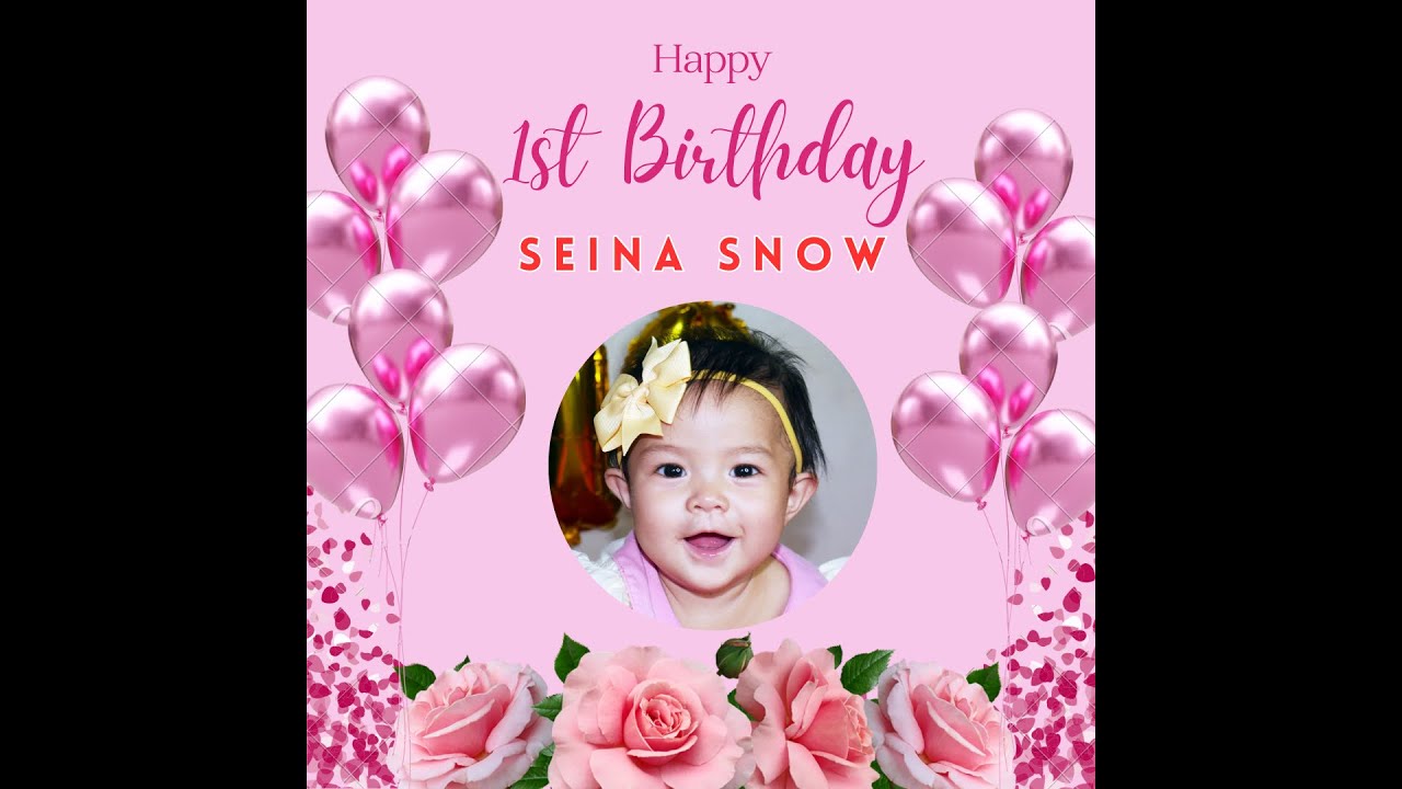 Seina Snow Milestone! - YouTube