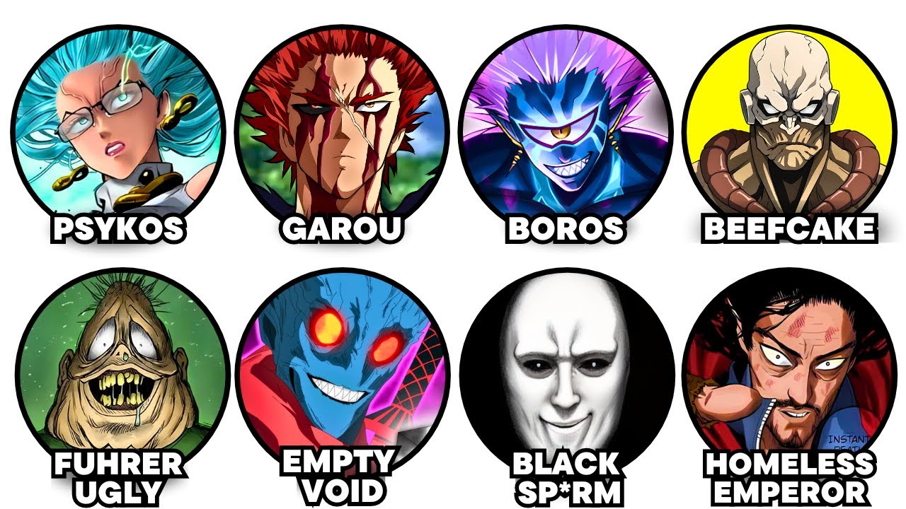 Every Dragon Level Threat in One Punch Man Explained in 24 minutes ...