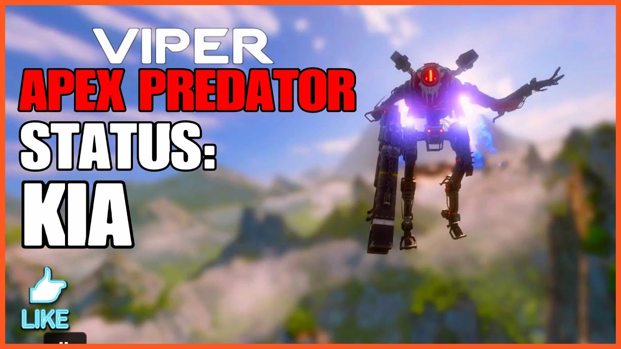 KILLING VIPER, The FOURTH Apex Predator - Apex Legends & Titanfall Lore ...