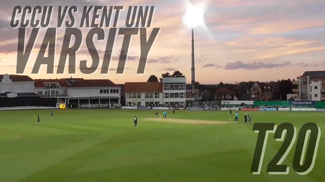CCCU vs Kent Uni Varsity T20 (last 4 overs) - YouTube