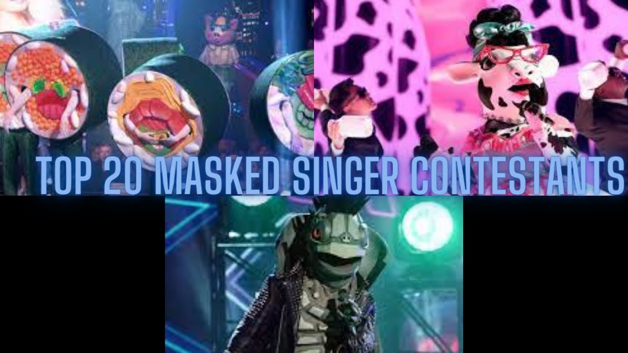TOP 25 Masked Singer Contestants EVER (360 sub special) - YouTube