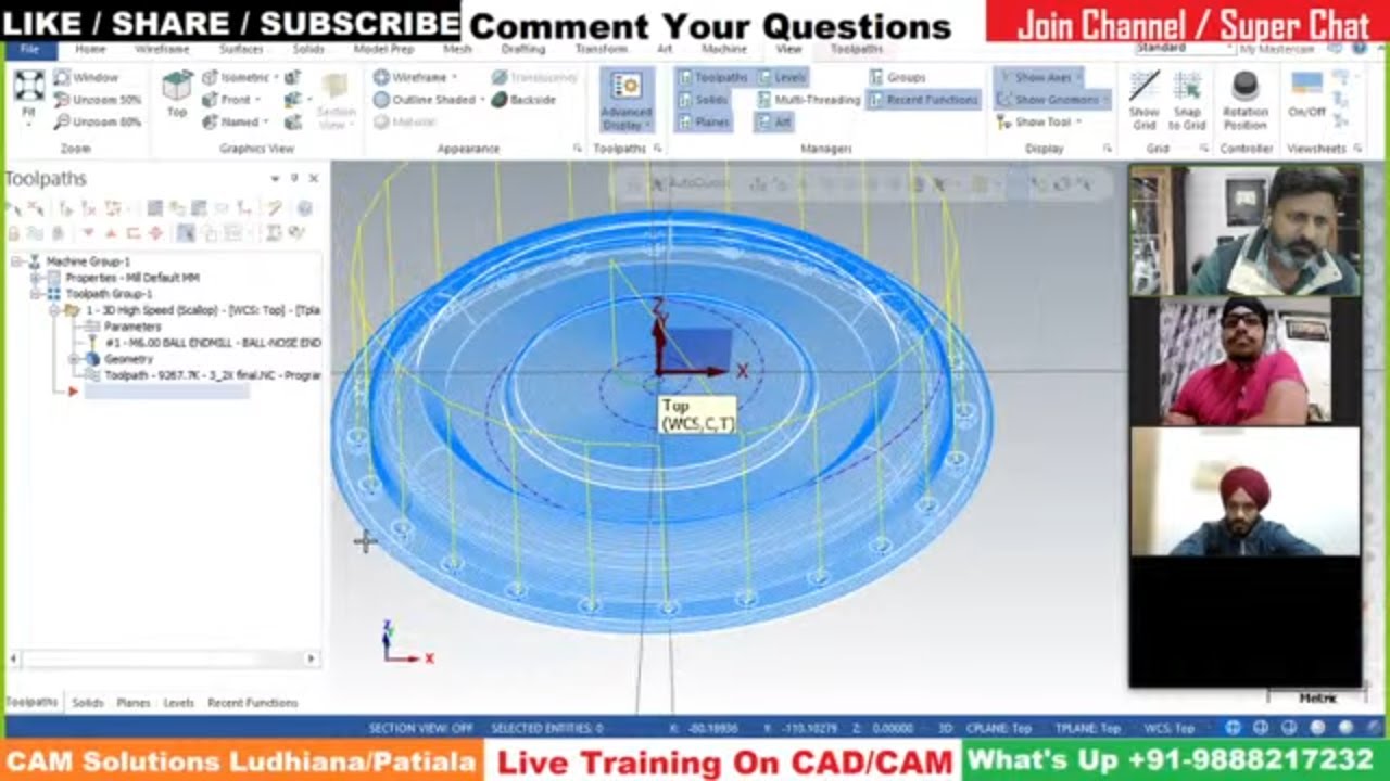 Powermill delcam cnc programming day -4 Online Training step by step ... Powermill delcam cnc programming day -4 Online Training step by step ...