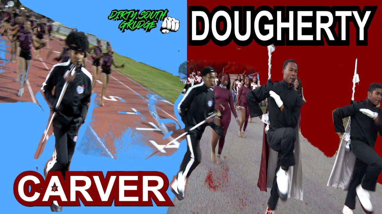 CARVER MARCHING BAND + DOUGHERTY MARCHING BAND - YouTube