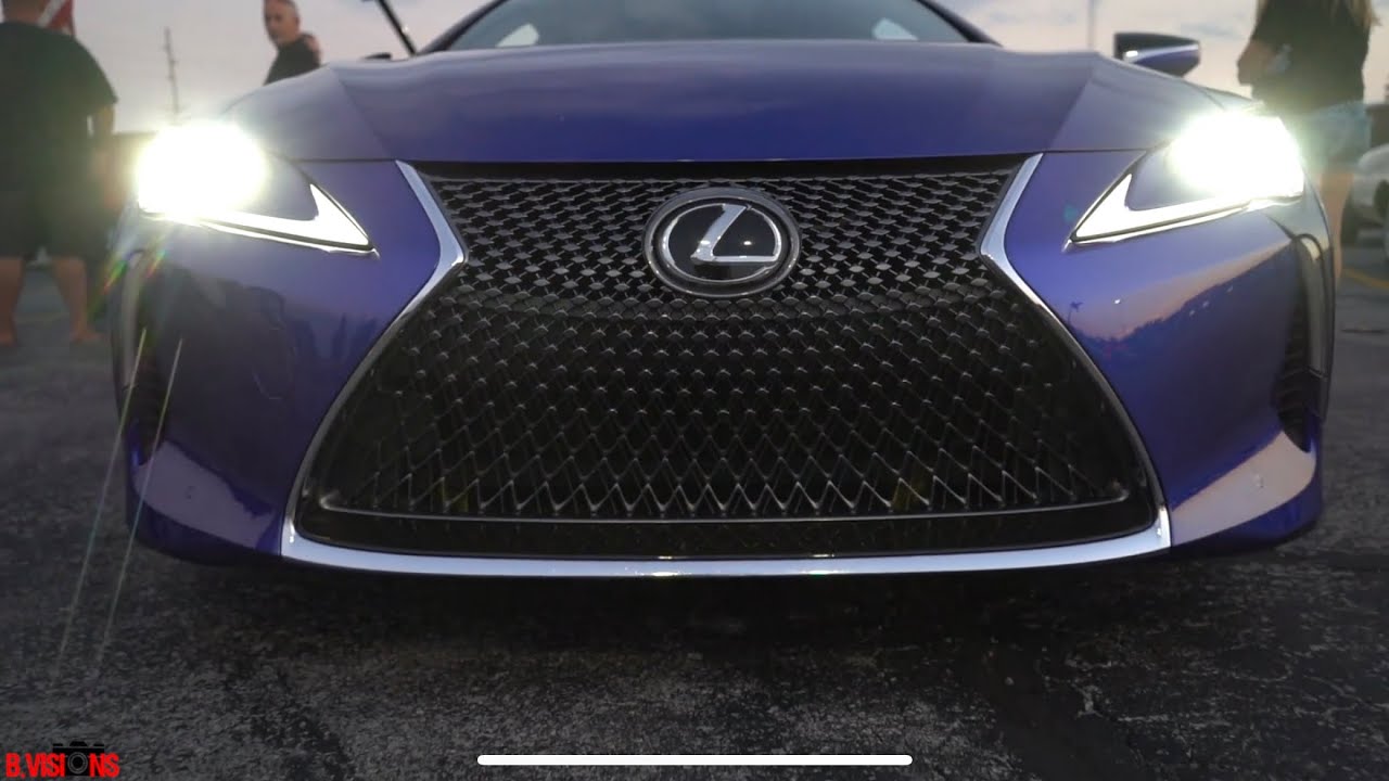 2018 LEXUS LC 500 “Structural Blue” - YouTube