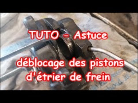 # 27 TUTO – Astuce. Déblocage des pistons d’étrier de frein - YouTube