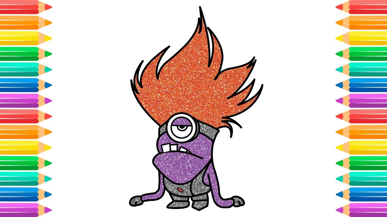 How To Draw Mega Mel Minions , Despicable Me 4 , Drawing For Kids ...