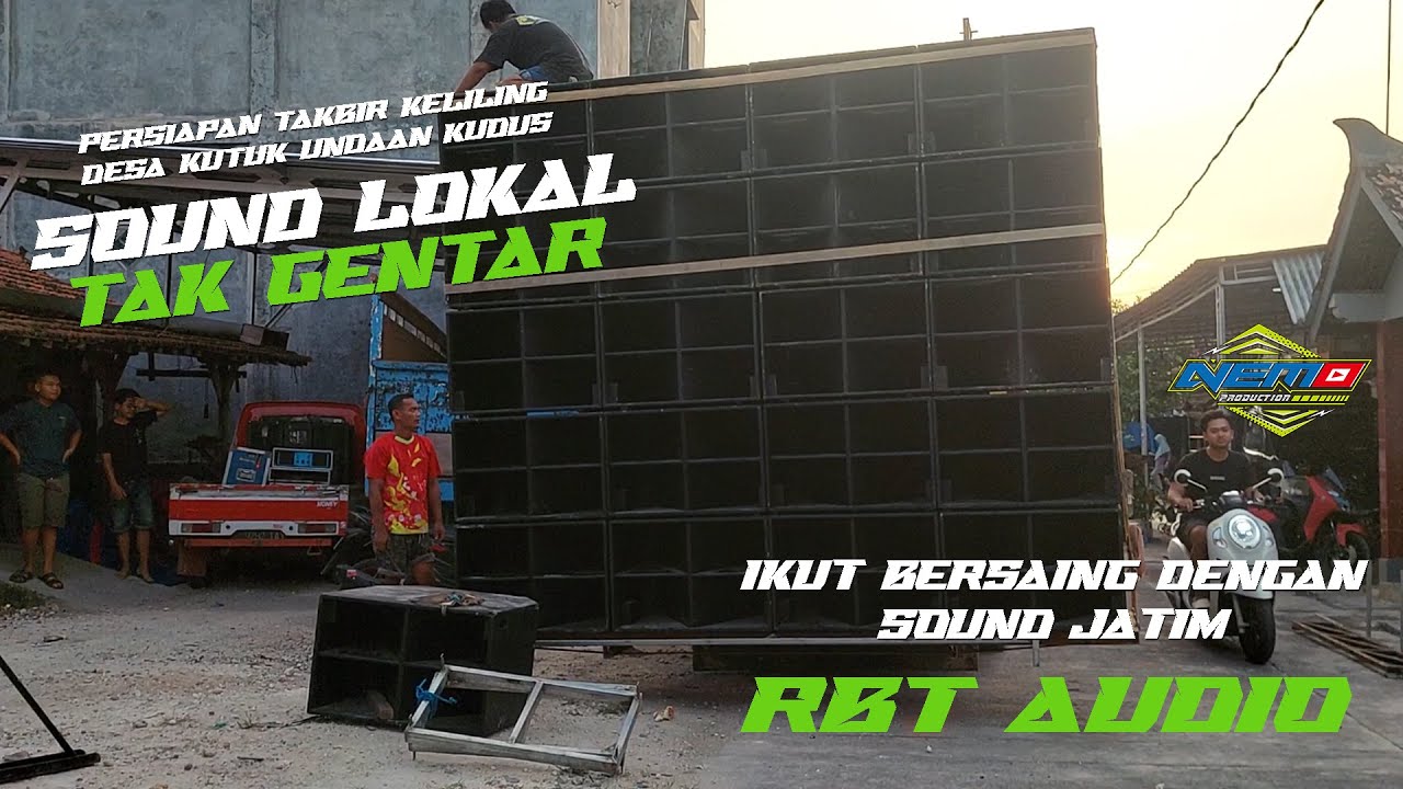 SALAH SATU SOUND SYSTEM LOKAL KUDUS YANG IKUT DI TAKBIR KELILING DESA ...