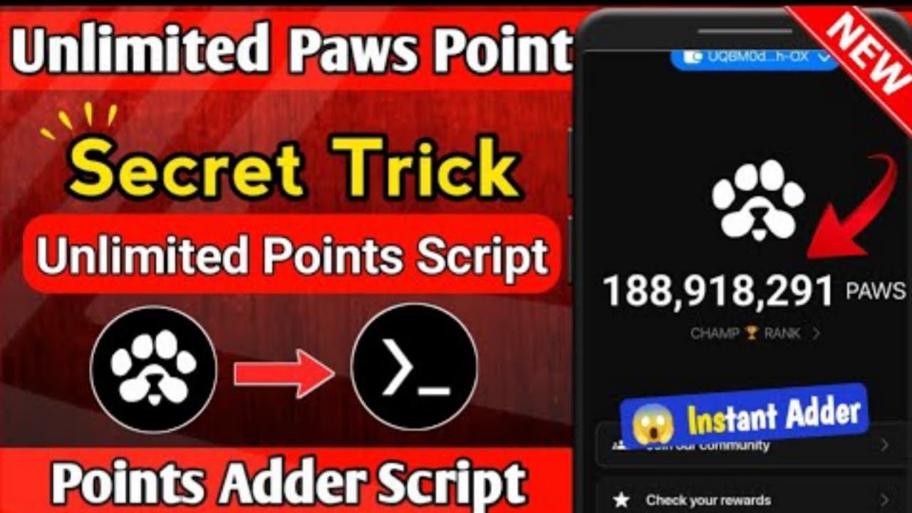 😱Unlimited PAWS Points Trick 😍 Paws Instant Points Adder 💥 Paws Telegram Mining Bot - YouTube