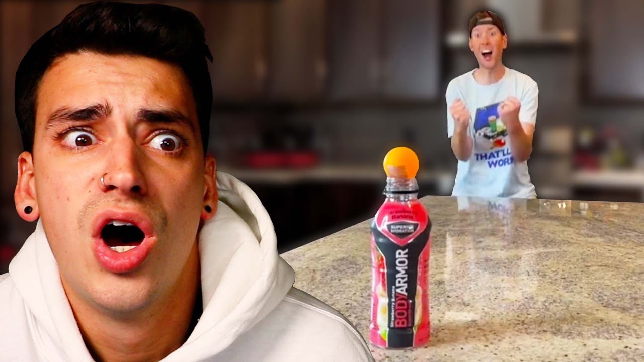 Reacting To RIDICULOUS Trick Shots! - YouTube
