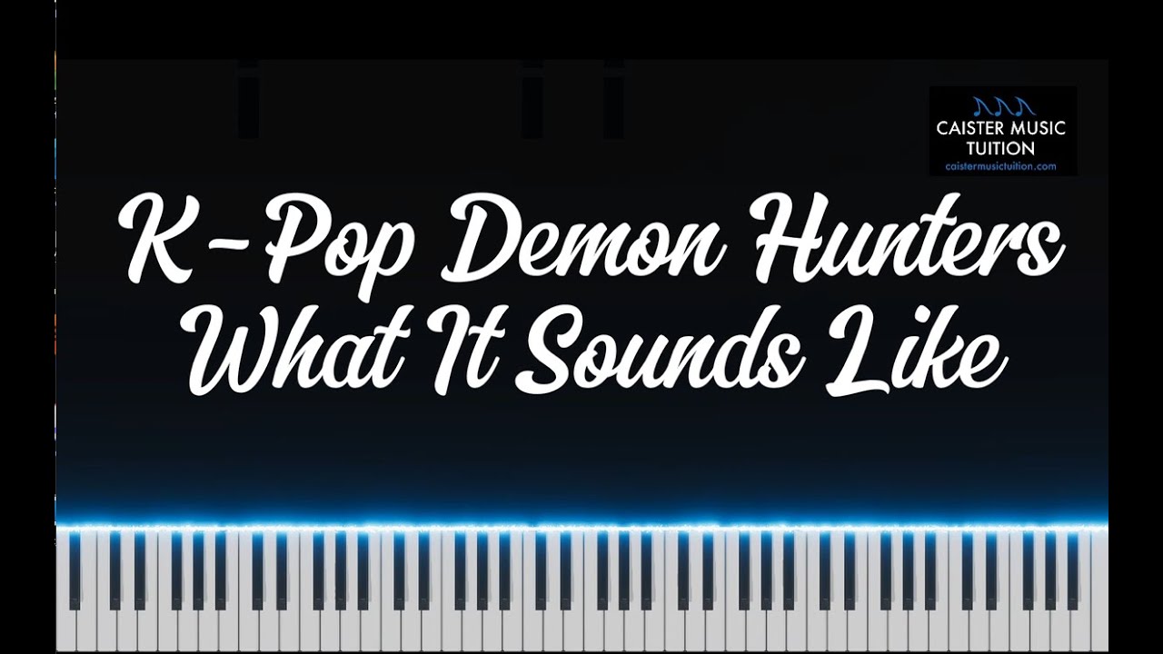 What It Sounds Like - K-Pop Demon Hunters - Virtual Piano Tutorial ...