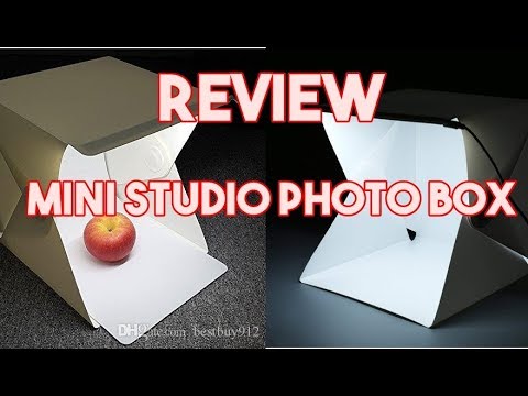 Portable Mini Studio Box | REVIEW - YouTube