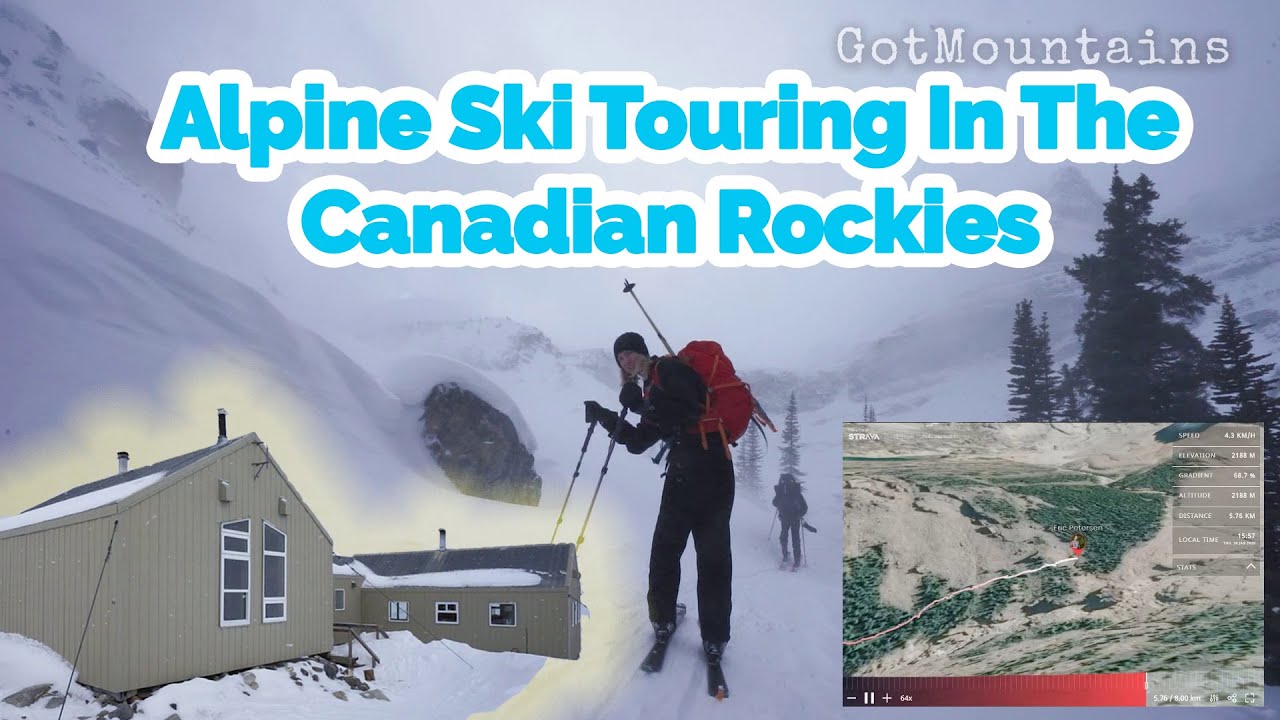 Bow Hut & Wapta Traverse Ski Tour // R02 // Winter Route Description ...