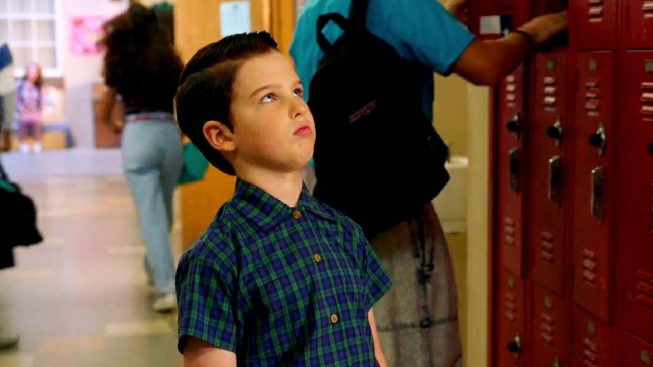 Young Sheldon hates homework - YouTube
