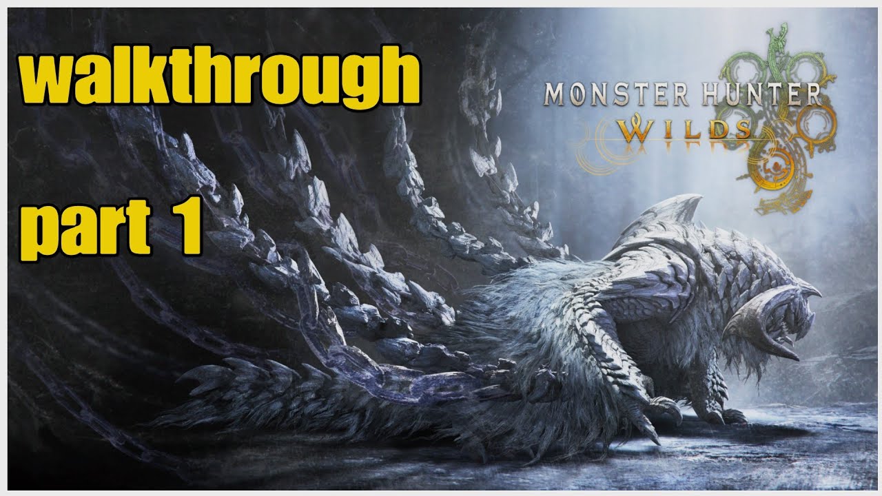Monster Hunter Wilds Walkthrough part 1 (English) - YouTube