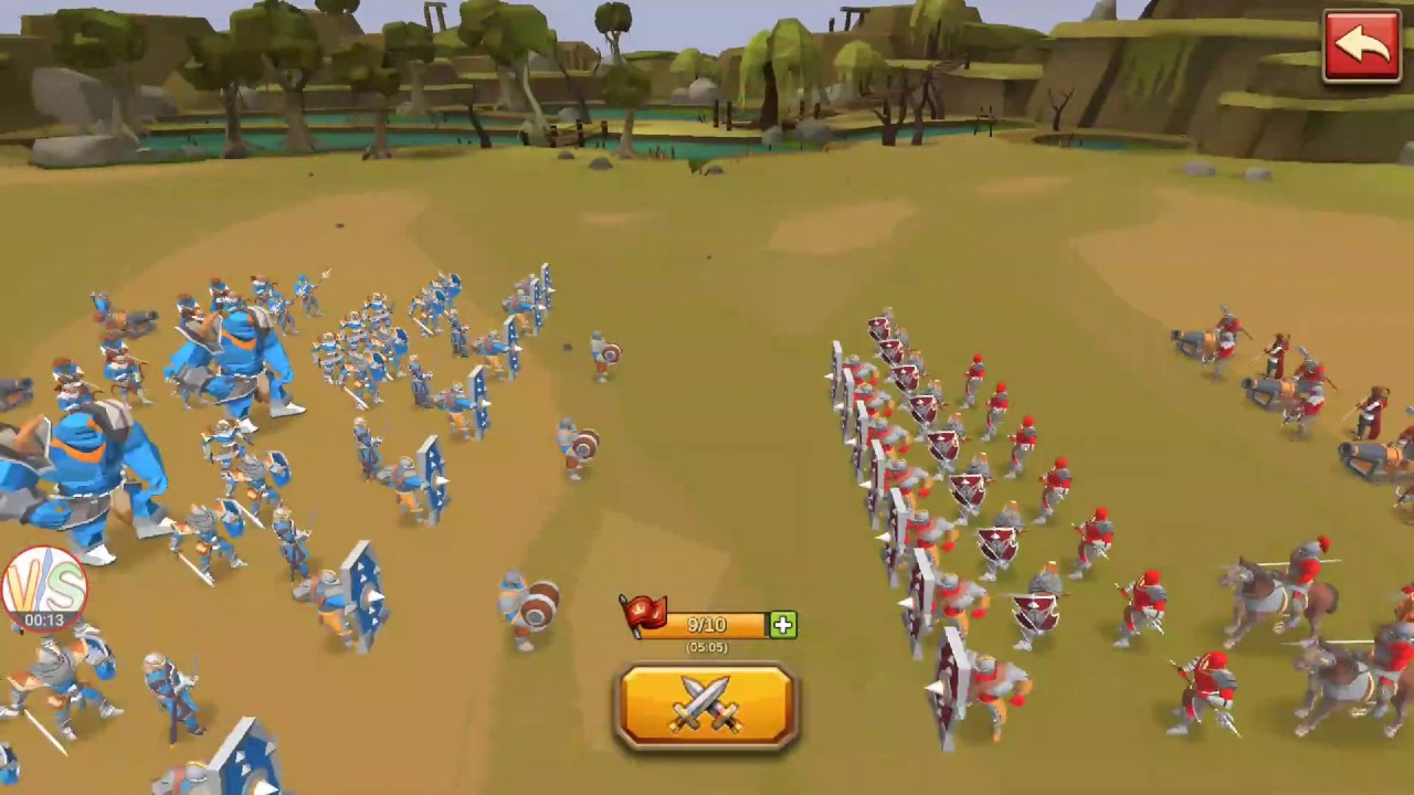 CHALLENGE 29 Level Gameplay in EMPIRE BATTLE SIMULATOR - YouTube