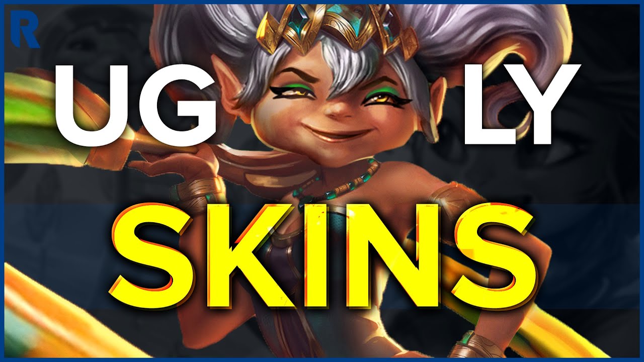 TOP 10 Most Ugliest Skins Ever Created By Riot! - YouTube