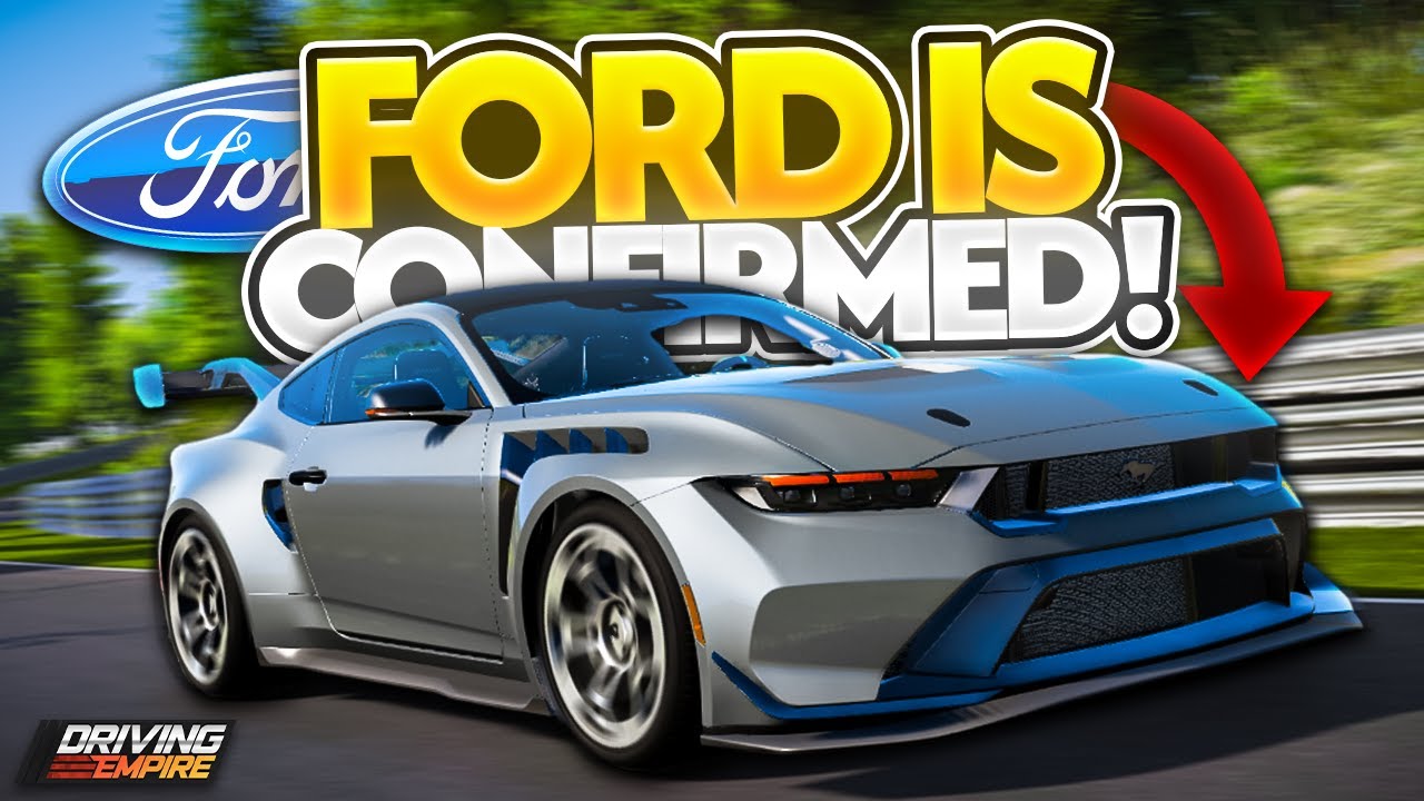 *FORD* Is *CONFIRMED* Coming To Driving Empire! (Roblox) - YouTube